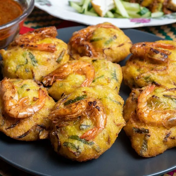 Resepi Cucur Udang Bulat | Che Nom